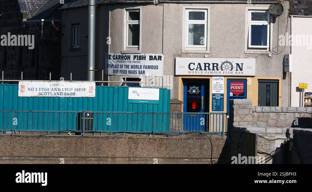 The Carron fish bar that first made the battered, deep fried mars bar ...