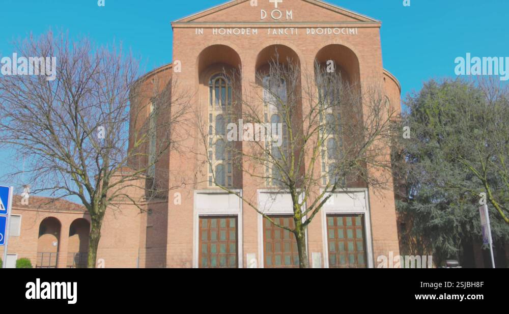 Prosdocimus of Padua church in Padua Italy Stock Video Footage - Alamy