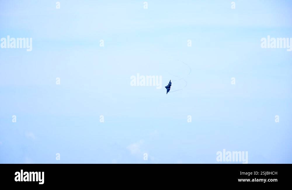 Fighter jet at the Fort Lauderdale Air and Sea show Stock Video Footage ...