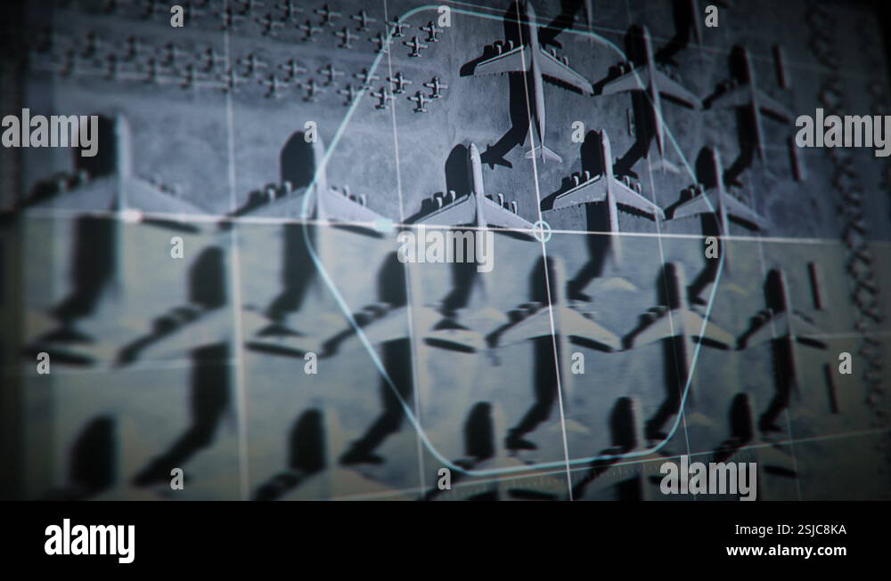Innovative Sci-Fi Target Surveillance System Scanning Airplane ...