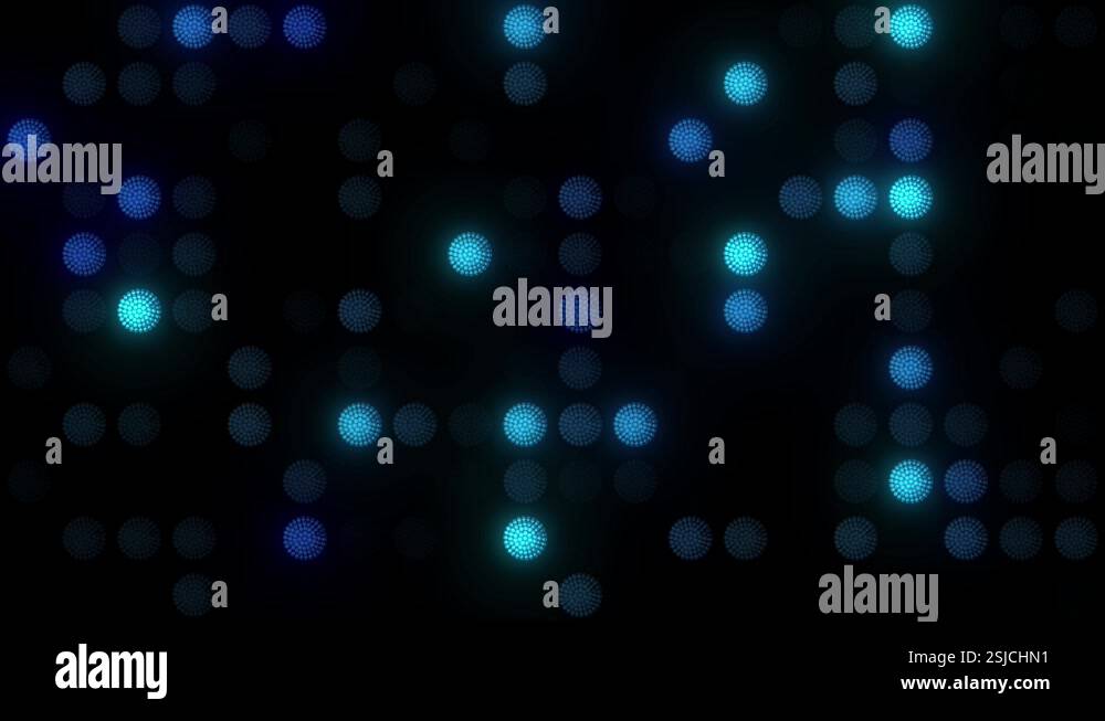 Round Neon LED Wall Lights VJ Loops 4k Stock Video Footage - Alamy