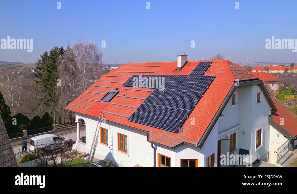Photovoltaic system on roof Stock Videos & Footage - HD and 4K Video ...