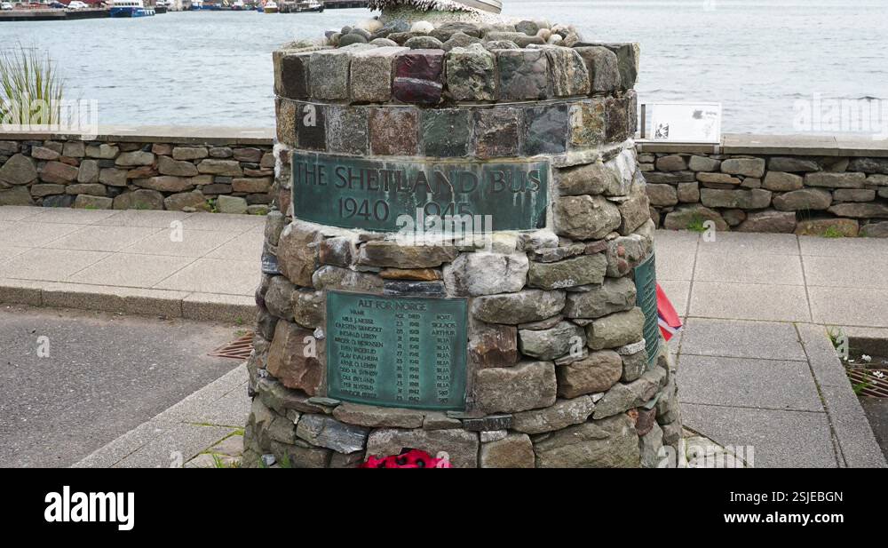 Shetland bus memorial in Stock Videos & Footage - HD and 4K Video Clips ...