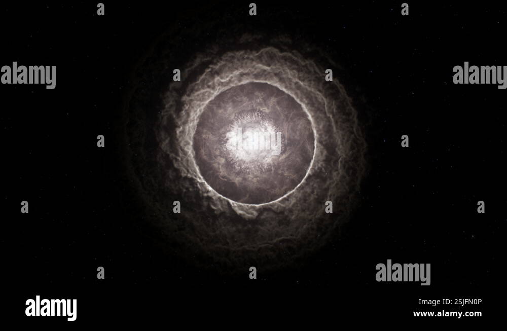 Alien galactic cosmic object in space, microscopic phenomenon, medical ...