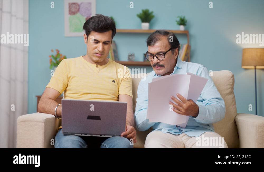 India elderly father and son Stock Videos & Footage - HD and 4K Video ...