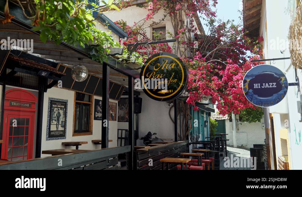 Narrow streets restaurants in Stock Videos & Footage - HD and 4K Video ...
