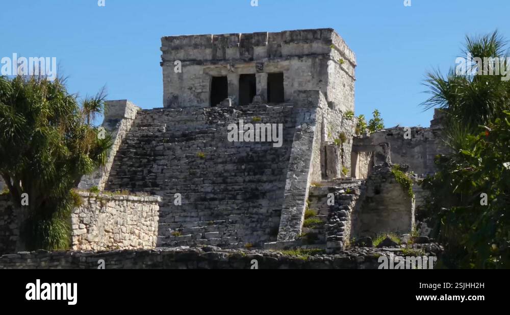 Castle el castillo mayan ruins Stock Videos & Footage - HD and 4K Video ...