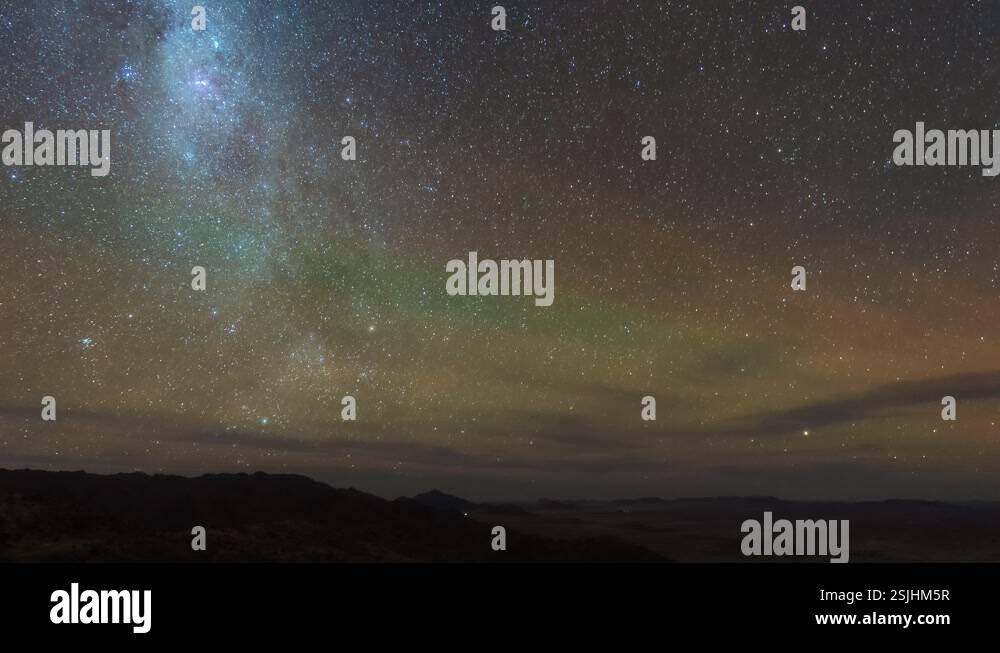 Captivating footage of the Milky Way galaxy shot in Namibia's starry ...