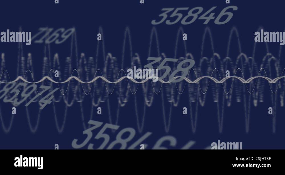 Animation multiple graphs changing numbers Stock Videos & Footage - HD ...