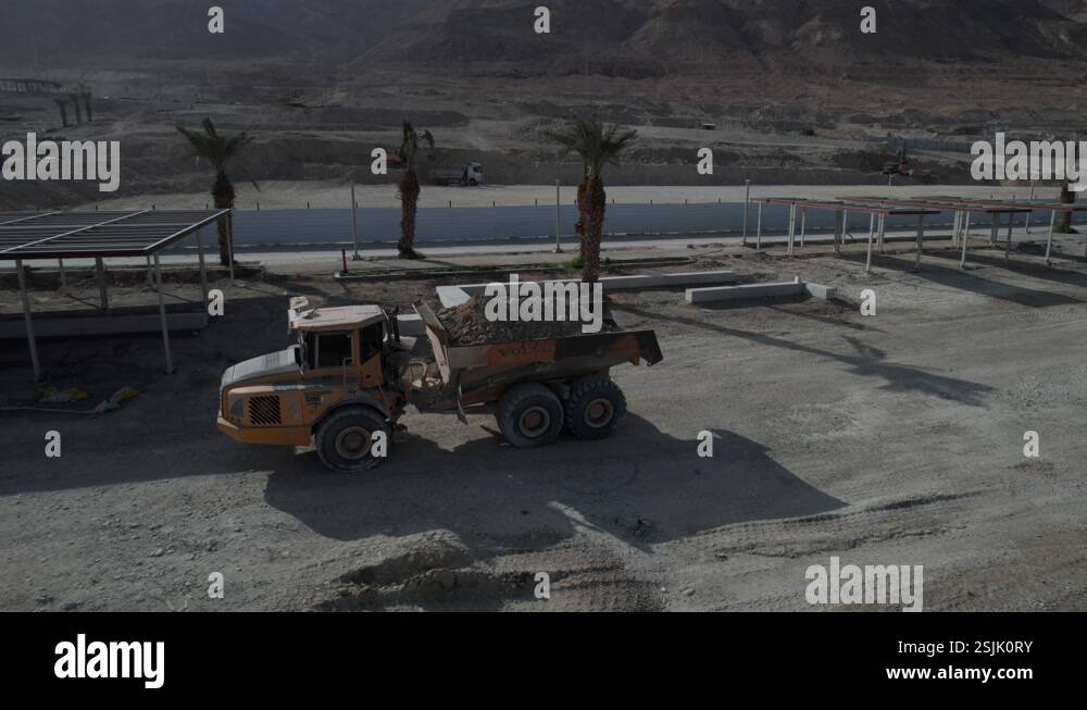 Building Construction - Jcb Tractor Loader Lifting Large Scrap Metal ...