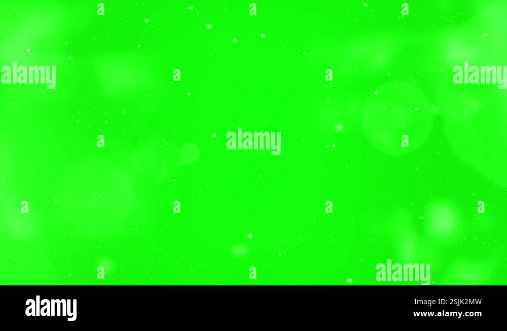 Underwater dust or air particles background green screen version 4K ...