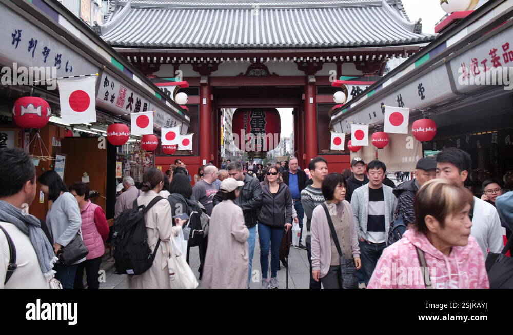 Famous thunder gate asakusa Stock Videos & Footage - HD and 4K Video ...