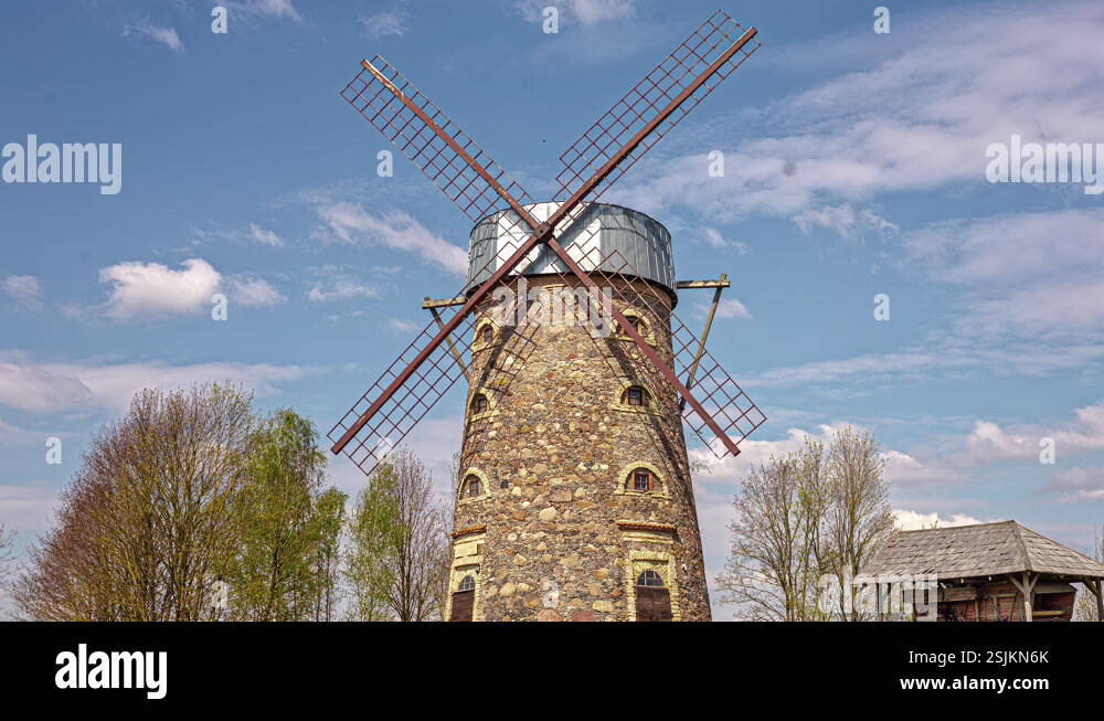 Old stone windmill Stock Videos & Footage - HD and 4K Video Clips - Alamy