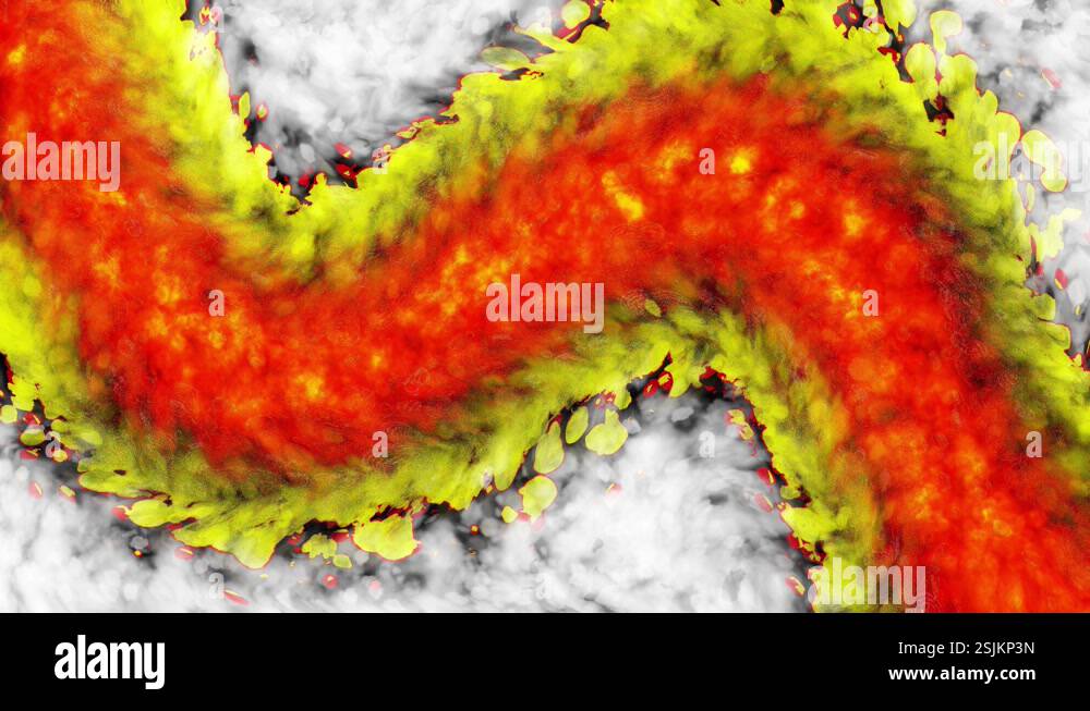 Flow Animation, Abstract Fluid Animation, Seamless Loop Animation, 4K ...