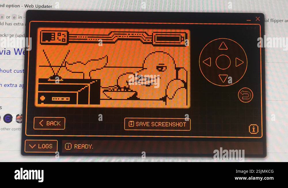 Flipper Zero screen graphics scanning and stealing radio frequency ...