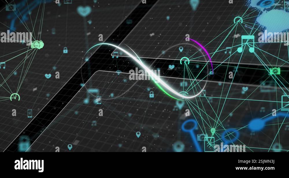 Digital infinity symbol Stock Videos & Footage - HD and 4K Video Clips ...