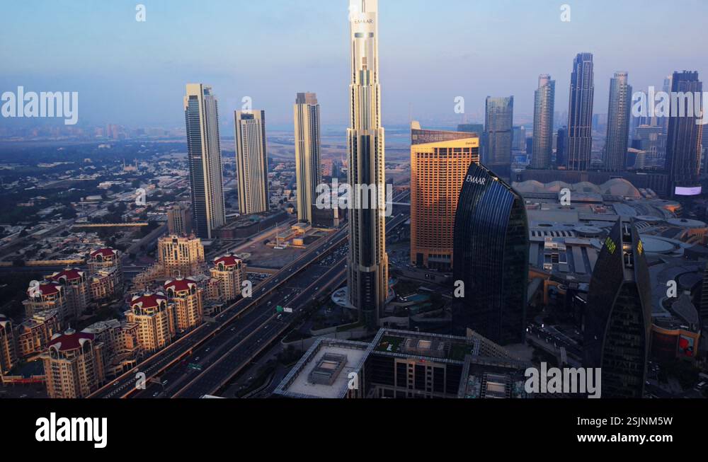 View skyline from emirates Stock Videos & Footage - HD and 4K Video ...