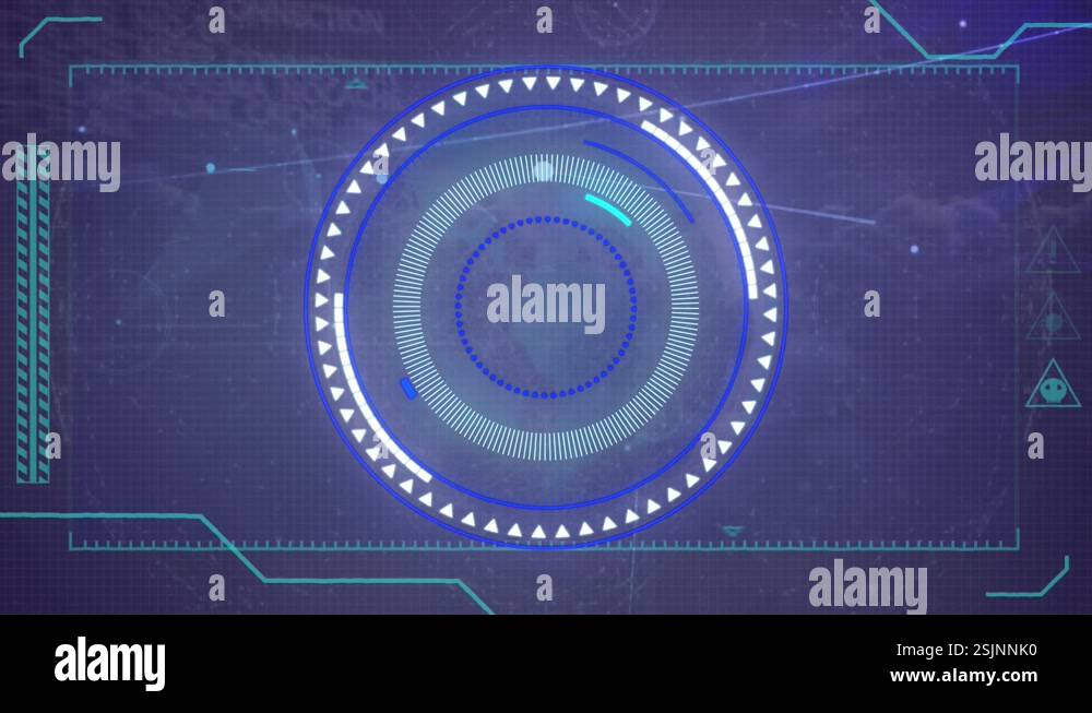 Animation Network Connections Round Scanner Stock Videos And Footage Hd And 4k Video Clips Alamy