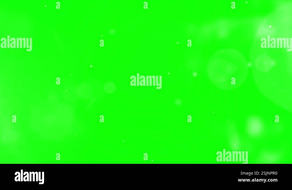 Underwater or air overlay slower less particles green screen version ...