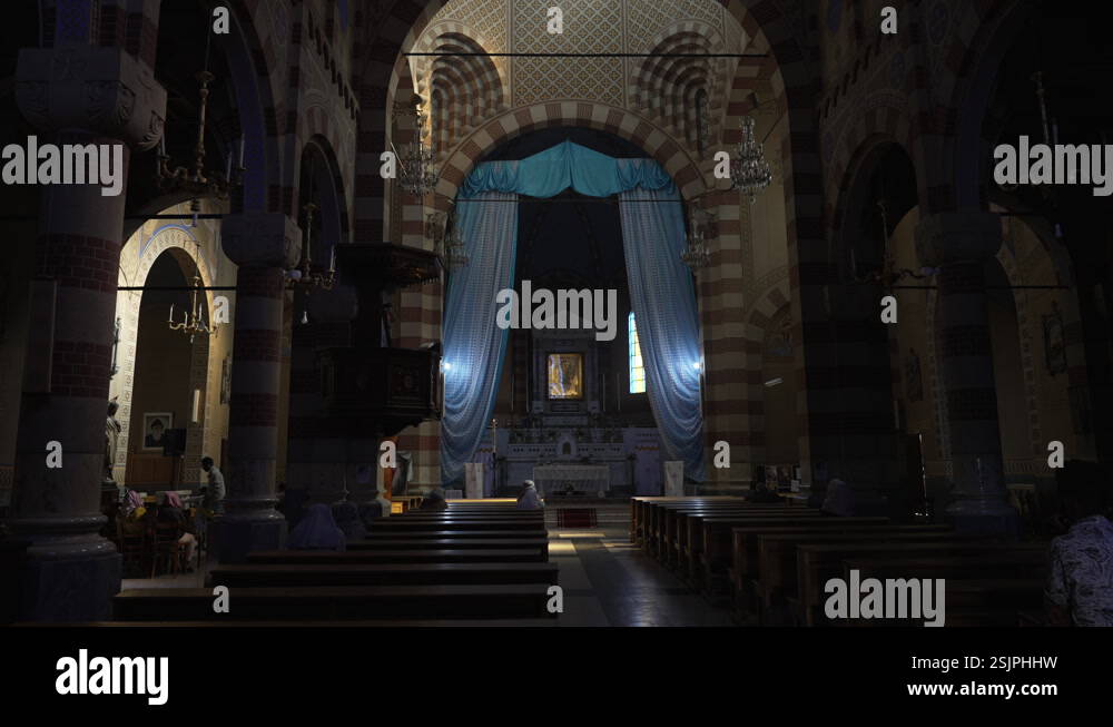 Eritrean Women Praying Inside St Joseph Cathedral Asmara Eritrea Stock Video Footage Alamy