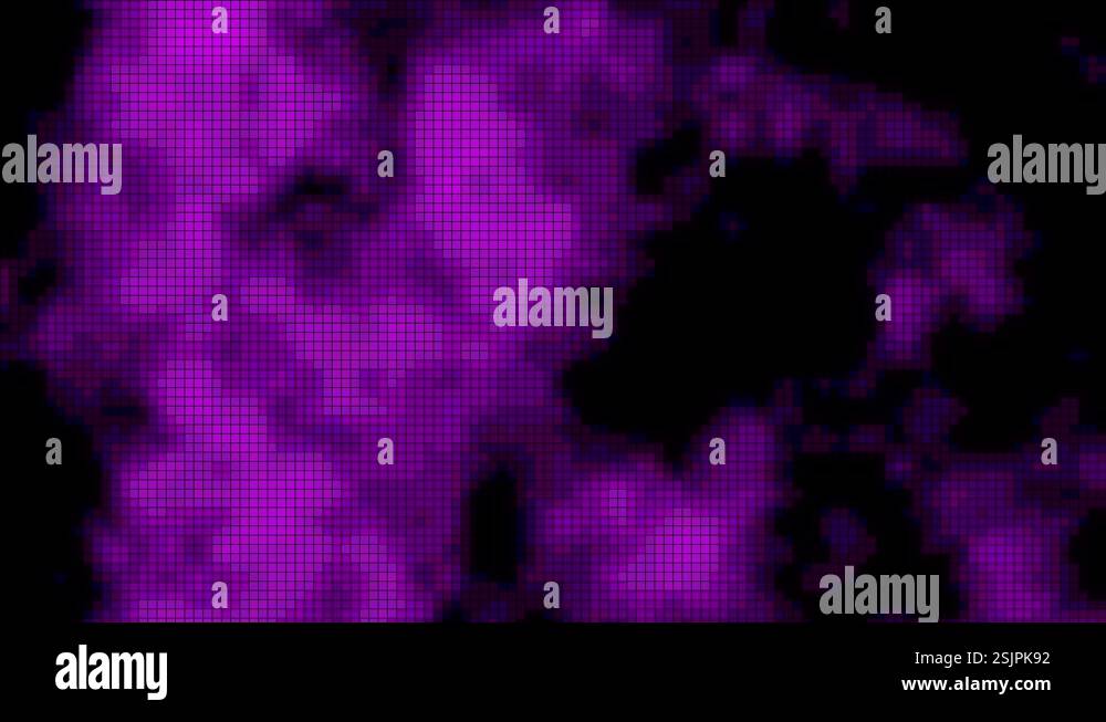 Abstract pixel texture 8 bit, fractal noise Background Loop animation ...