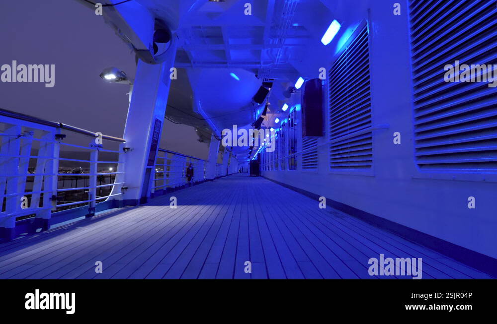 Cruise ship promenade deck Stock Videos & Footage - HD and 4K Video ...