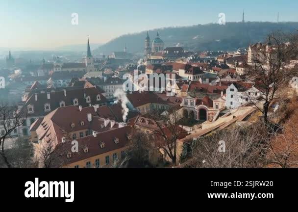 This stunning aerial view beautifully showcases the picturesque ...