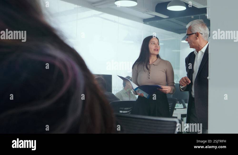 Old female boss young Stock Videos & Footage - HD and 4K Video Clips ...