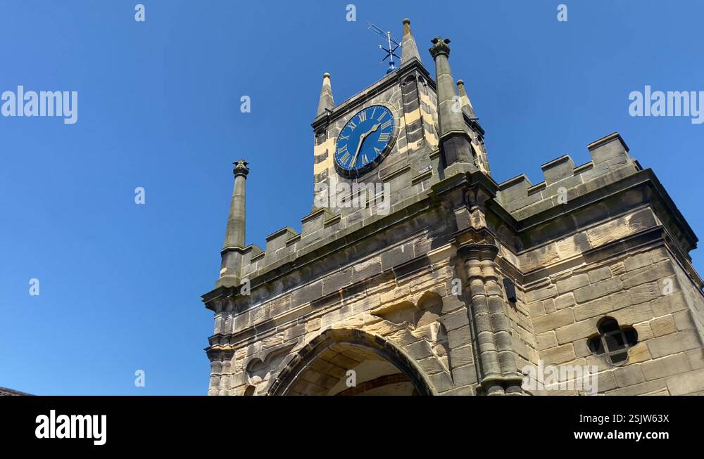 Entrance to a gateway tower Stock Videos & Footage - HD and 4K Video ...