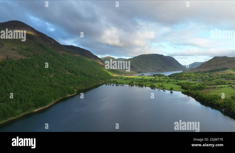 Crummock water cumbria lake Stock Videos & Footage - HD and 4K Video ...