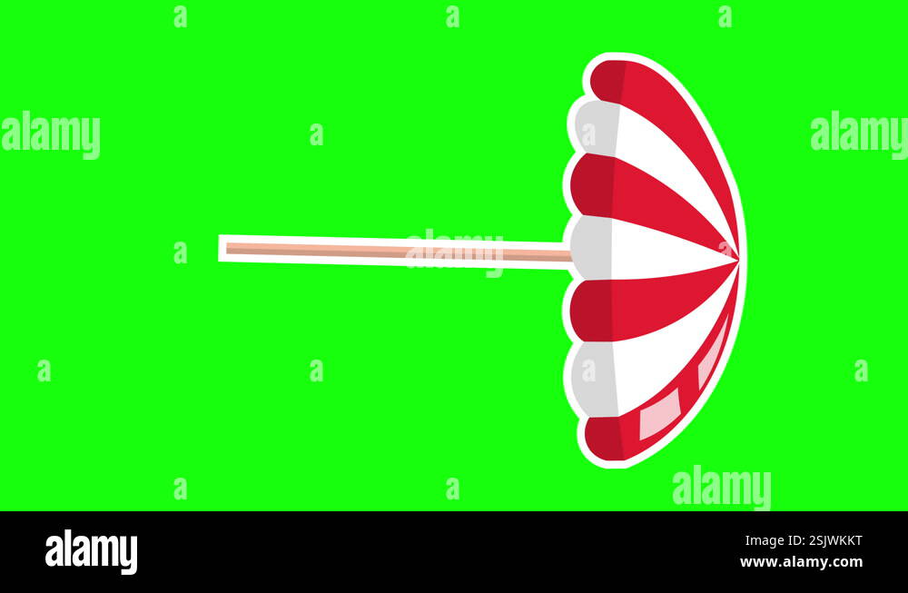 Doodle Style Hand Drawn Animated Vertical Frame Loop Design Stock Video ...