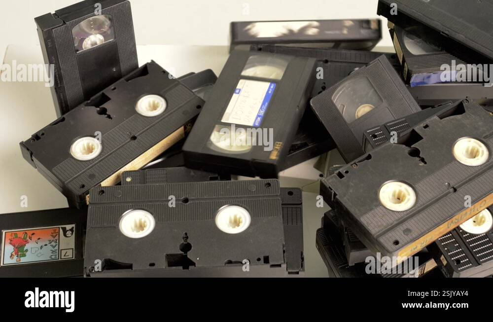 Pile of vhs tapes Stock Videos & Footage - HD and 4K Video Clips - Alamy