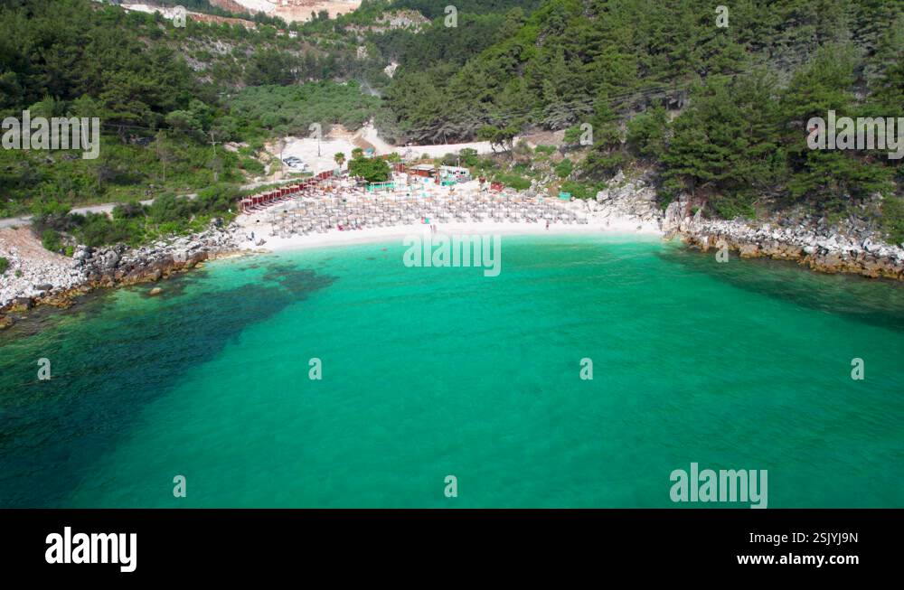 Unveiling the Whirling Aerial Spectacle of Marble Beach, Where Pristine ...