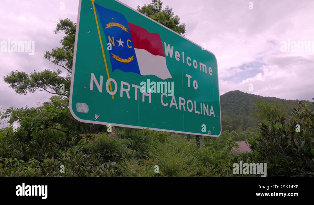 North carolina state sign Stock Videos & Footage - HD and 4K Video ...