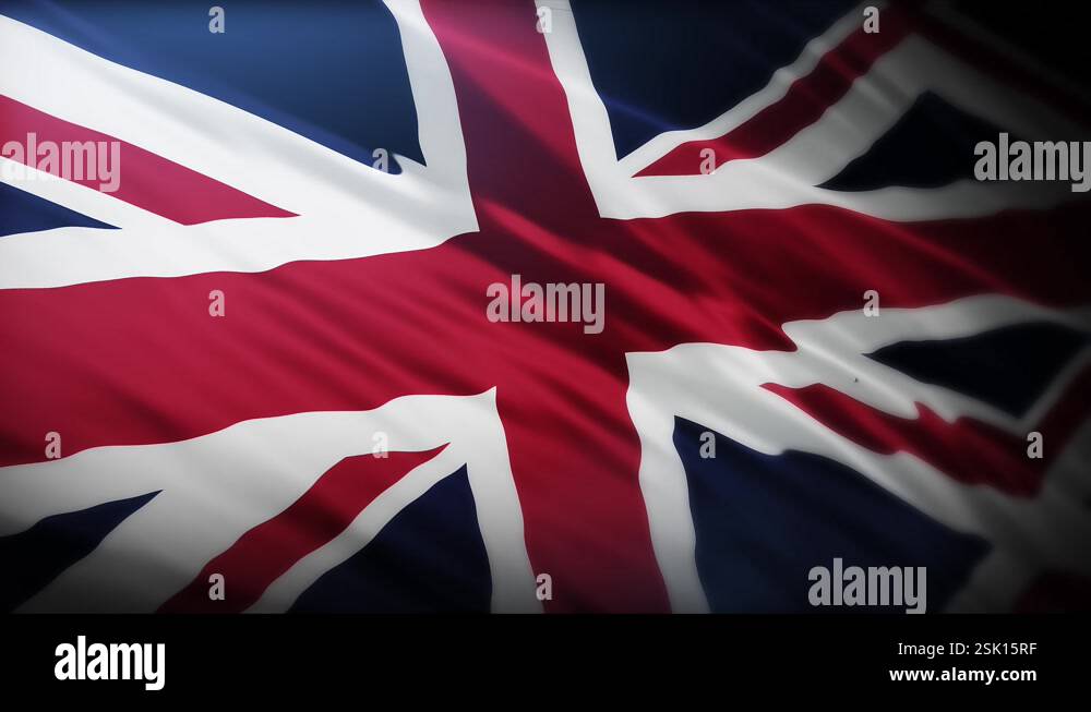 Flag of UK, full screen, high resolution, 4K Federal Republic of United ...