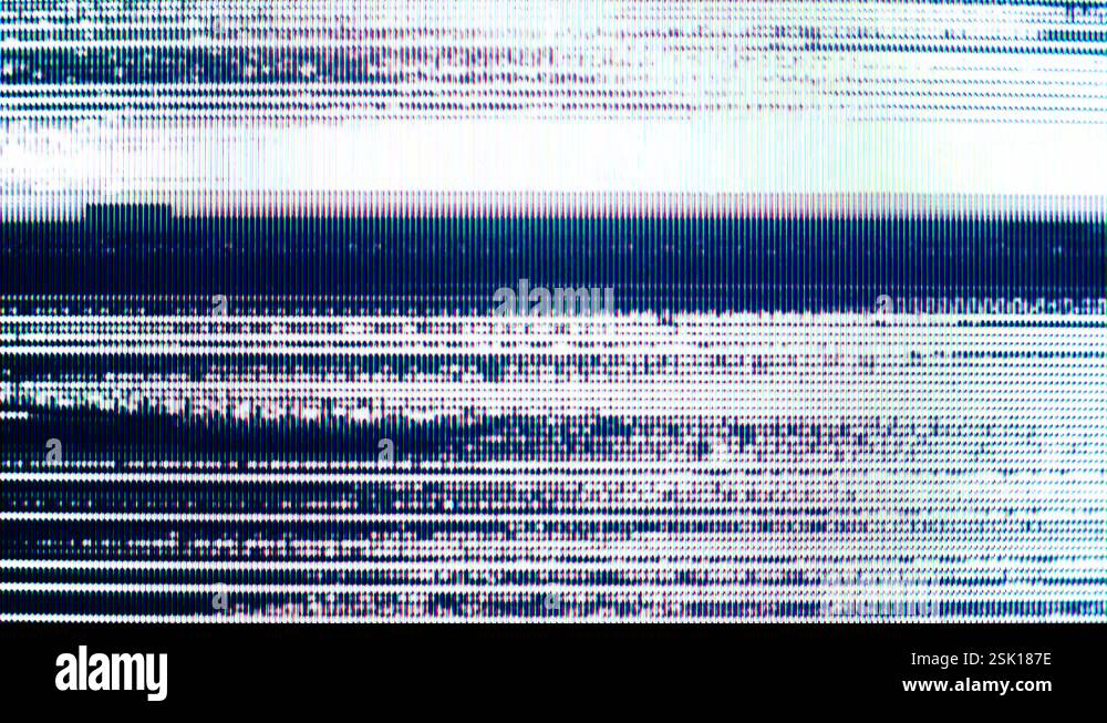 Tv static and distortion VHS effect. VHS art scan line background. TV ...