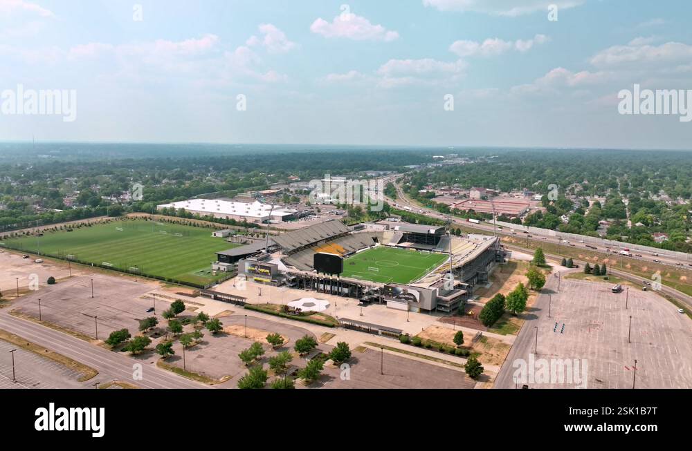 Mapfre Stadium in Columbus Ohio Historic Crew Stadium from above ...