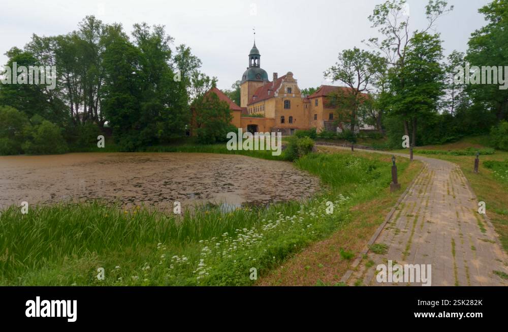 Lielstraupe Medieval Castle in the Village of Straupe in Vidzeme, in ...