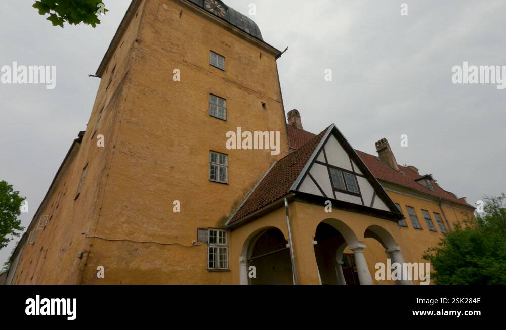 Lielstraupe Medieval Castle in the Village of Straupe in Vidzeme, in ...