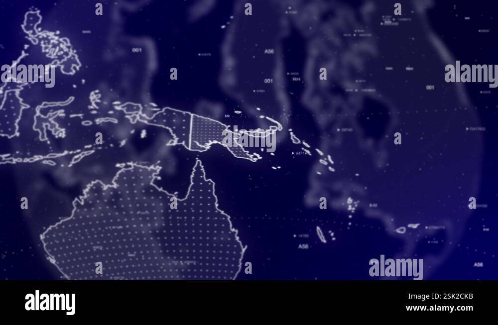 A cinematic video background showcases a digital globe rotating ...