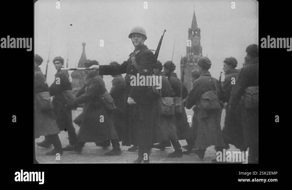 Battle of Moscow. Defense of the city Stock Video Footage - Alamy