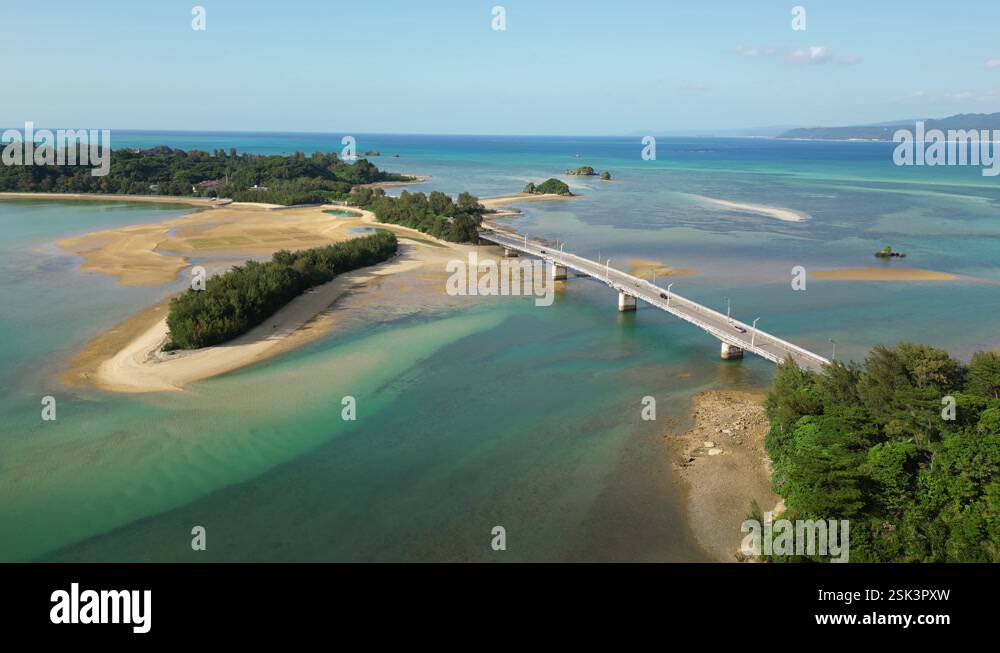 Aerial of Naha Island in Okinawa in Japan Stock Video Footage - Alamy