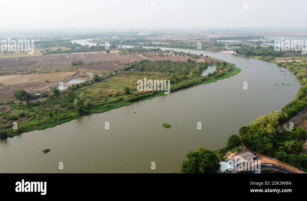 The flying environment plants the greenery forest and riverside. Above ...