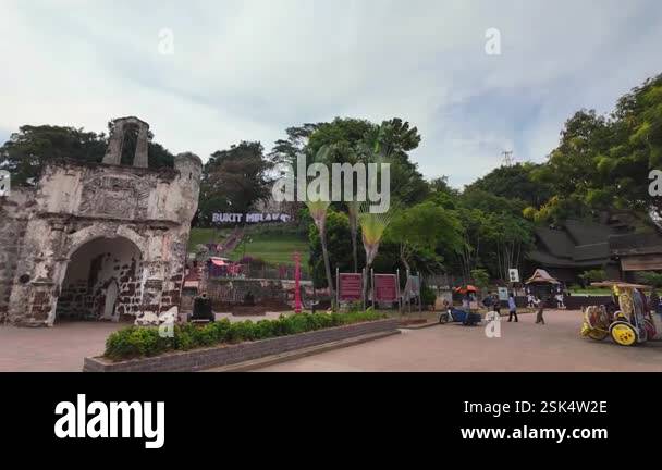 Malacca, Malaysia - 4 sept 2024 : Numerous tourists visit the ...