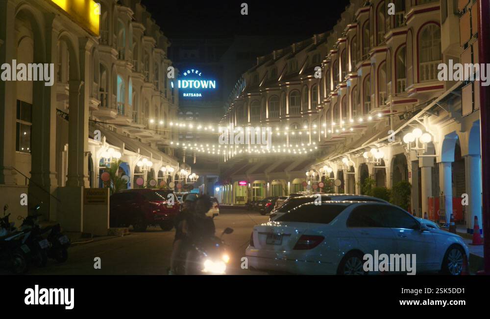 4K Cinematic urban scenic footage of a random street in Old Town ...