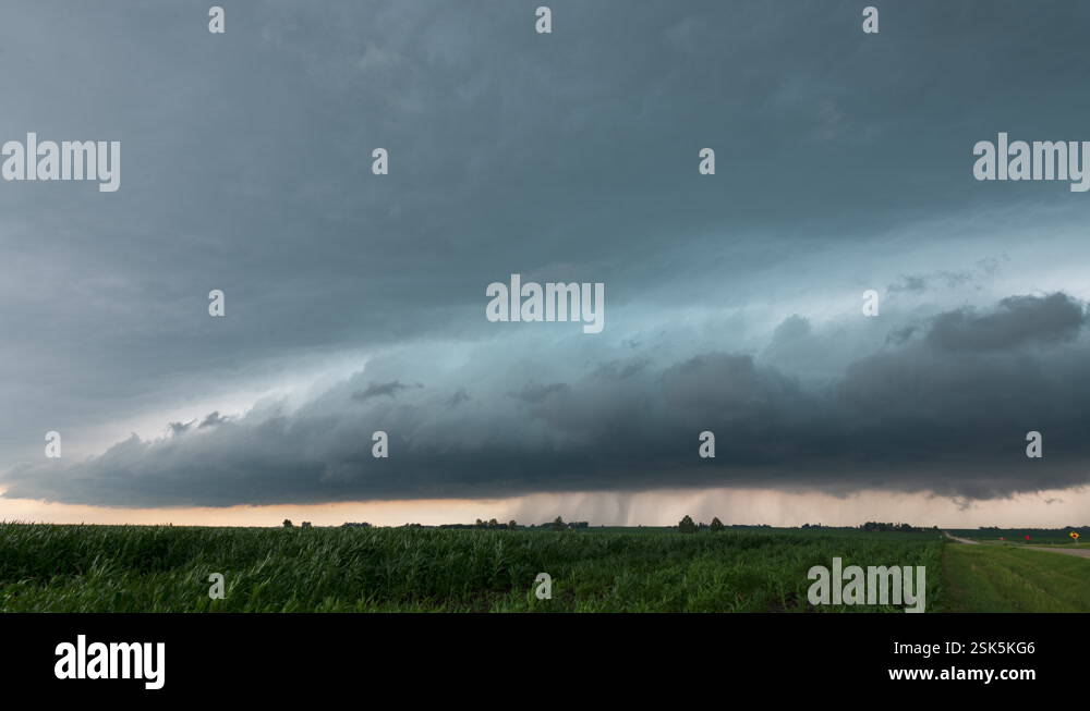A line of severe storms moves across the midwest, packing lots of wind ...