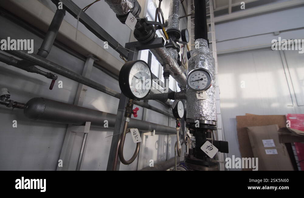 Boiler steam pressure gauge Stock Videos & Footage - HD and 4K Video ...