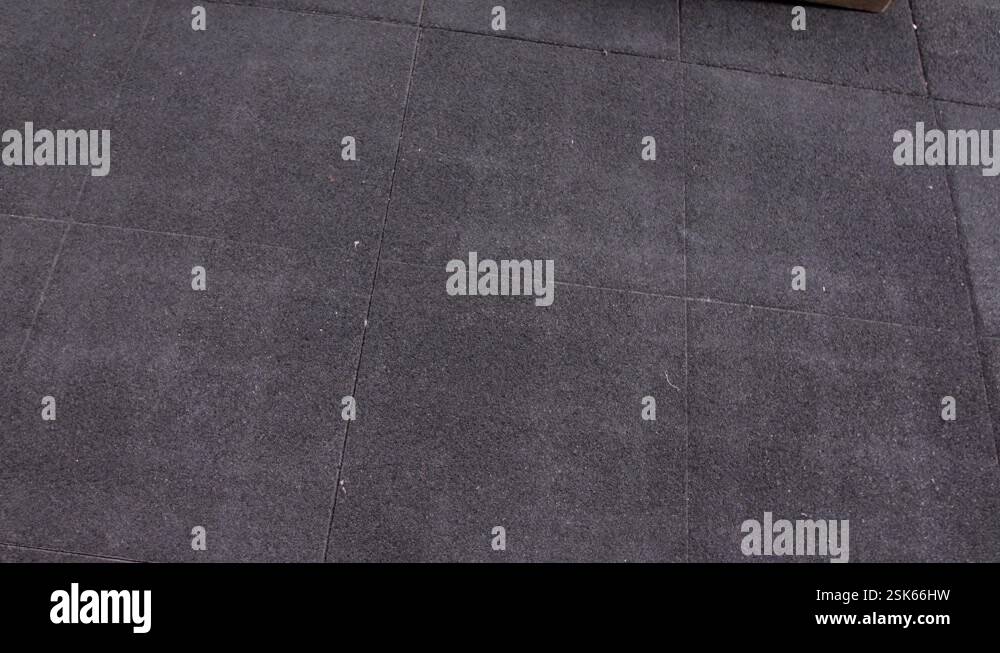 First Person dumbbell work out view in the gym. male adult routine ...