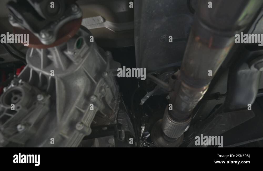 pan from 4x4 transfer case to the exhaust on a diesel Mercedes sprinter ...