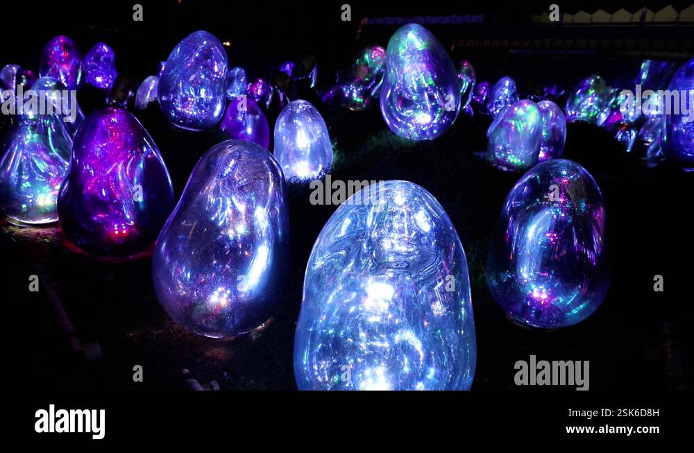 teamLab Planets TOKYO, a museum in Toyosu, Tokyo Stock Video Footage ...